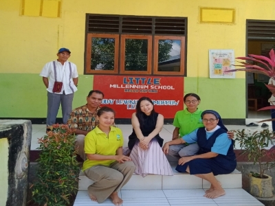 TK Litlle Millennium School Bello Dapat Dukungan Profesor dari ...